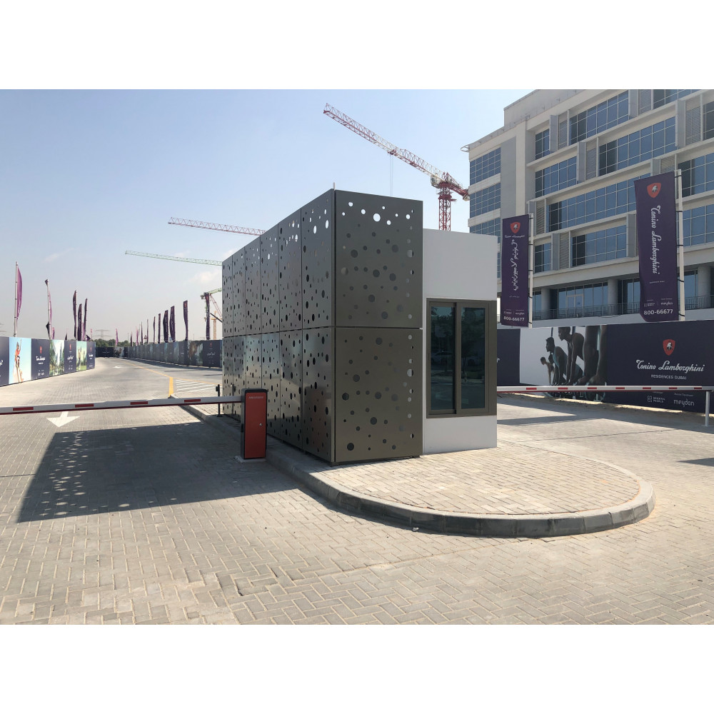 Security Cabin Cladding Sinaha Platform